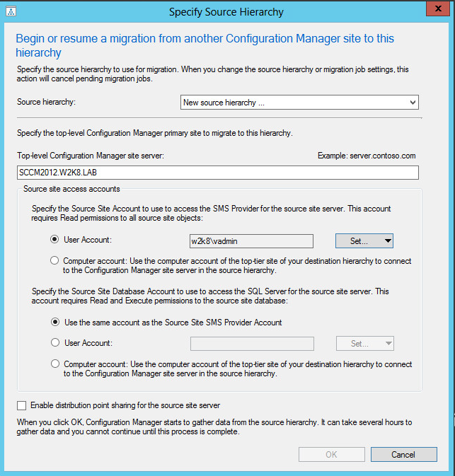 Venu Singireddy's blog: SCCM Migration - Source hierarchy step by step ...