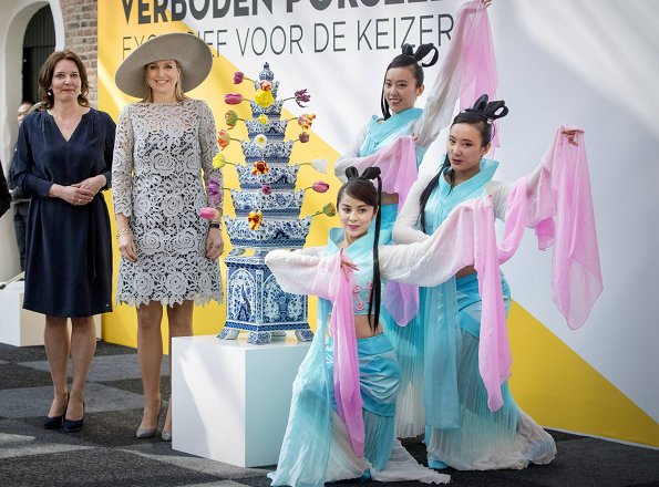 Dutch Queen Maxima Opens China Porcelain Exhibition