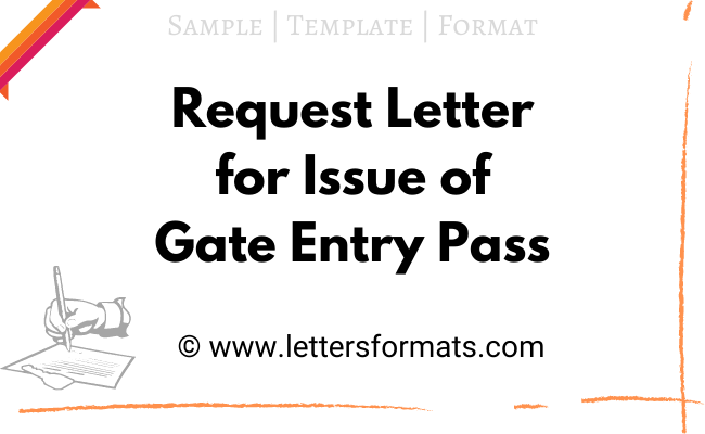 Entry Pass Permission Gate Pass Request Letter Sample - vrogue.co Entry Pass Permission Gate Pass Request Letter Sample - vrogue.co