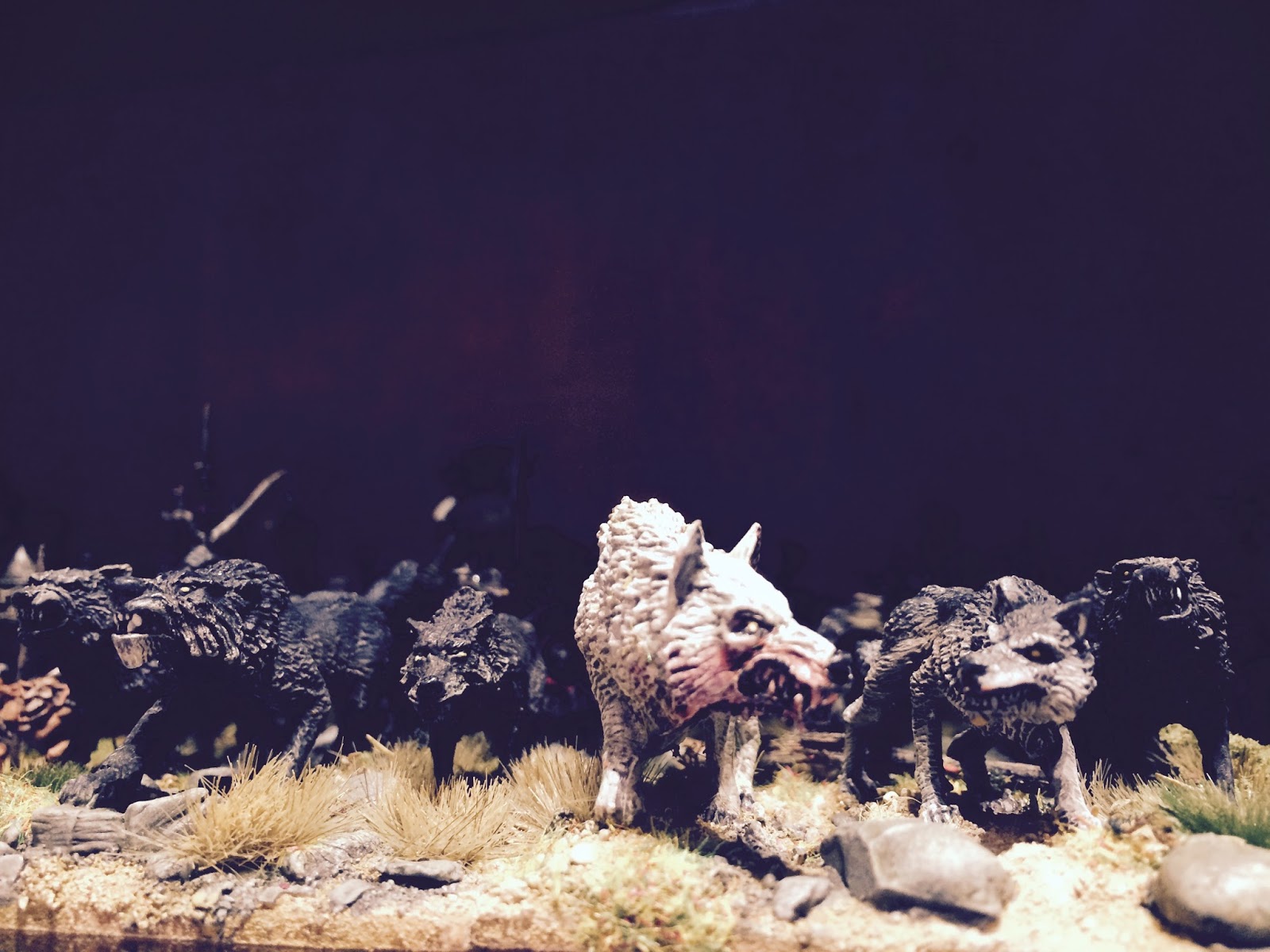 iron mitten: The White Warg and her Retinue