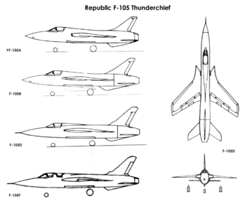 SI VIS PACEM, PARA BELLUM: Il Republic F-105 Thunderchief
