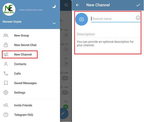 How to create a new telegram channel in 2021 | Telegram Update - 'New ...