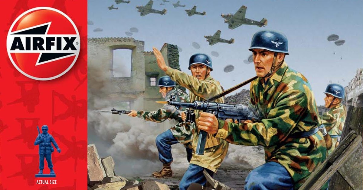 20th Century Wargames: Airfix Fallschirmjager (mostly)