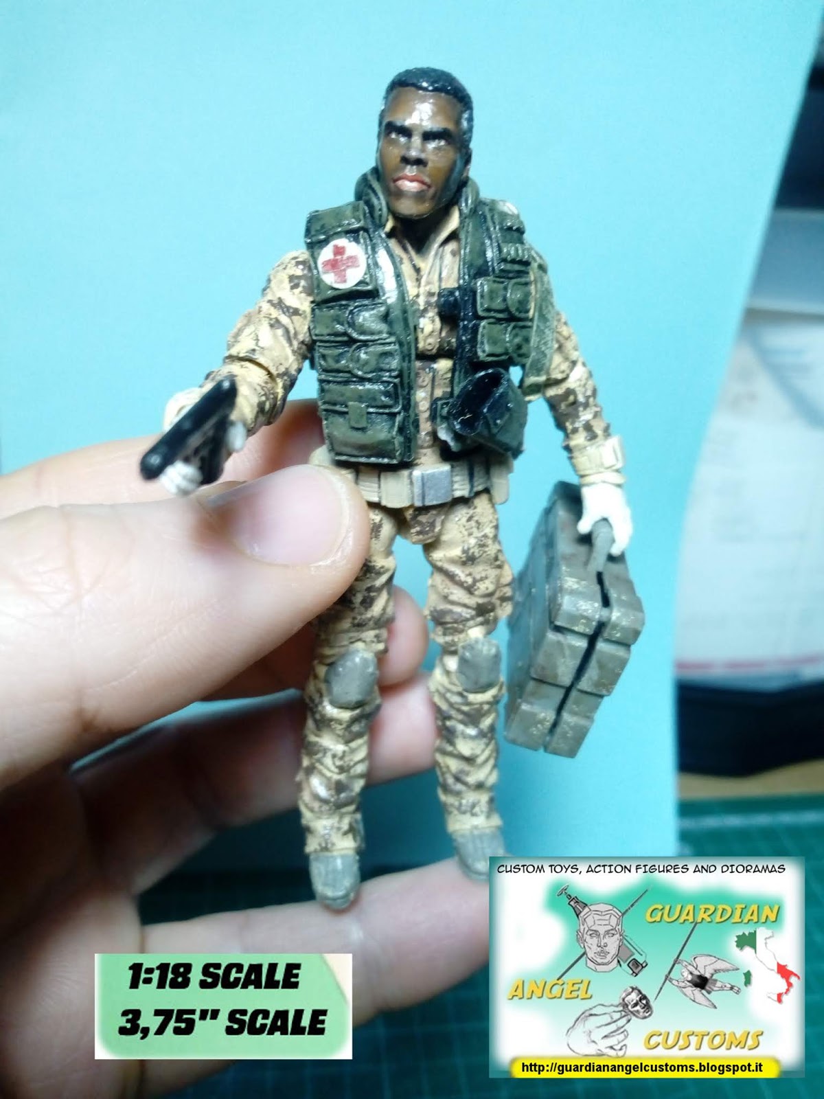 GUARDIAN ANGEL CUSTOMS: CUSTOM G.I. JOE DOC MK. 2
