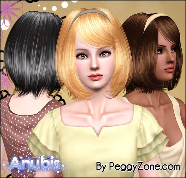 news: UPDATED - Peggy Hair 691 ~ Pooklet'd for Teen-to-Elder by Anubis360