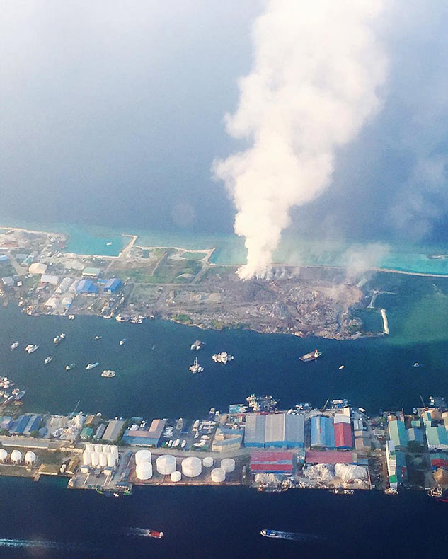Thilafushi, una isla hecha de basura | Maldivas - RUTA 33