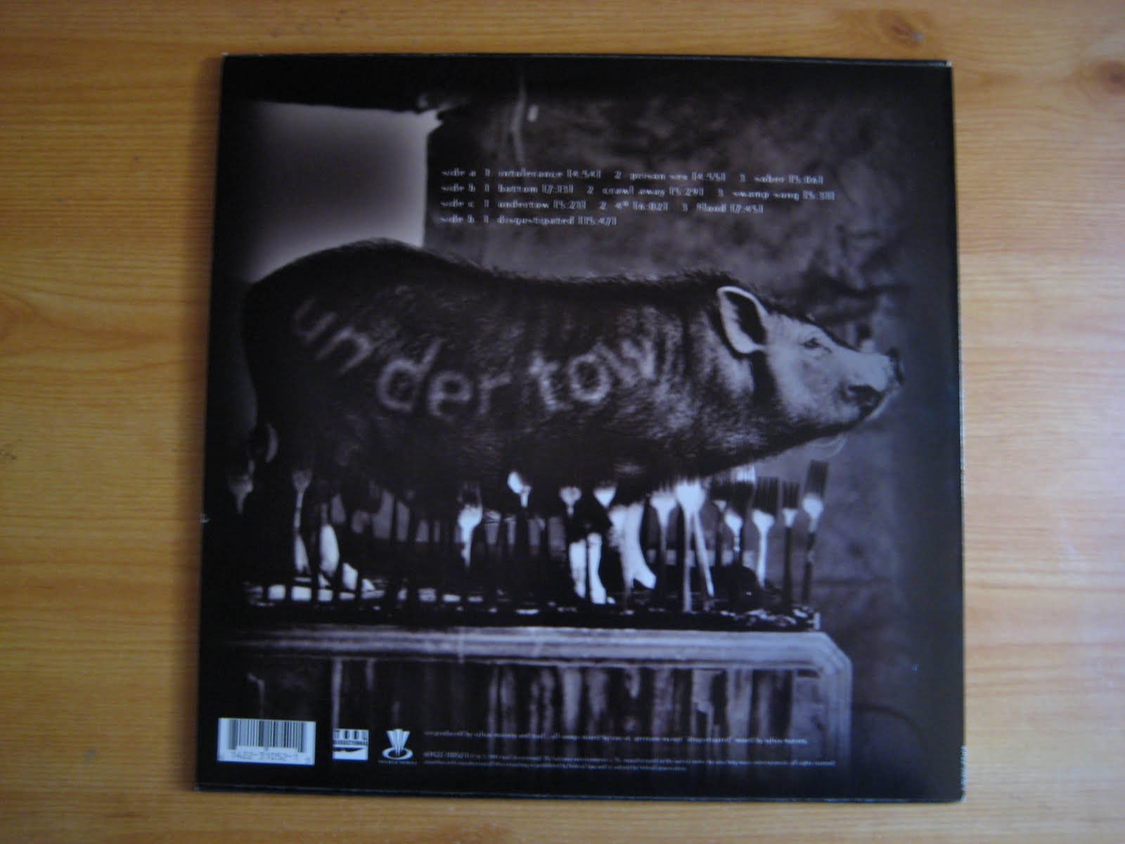 Intergalatic LPs: Tool - Undertow - 1993 - Réédition - Double Vinyl