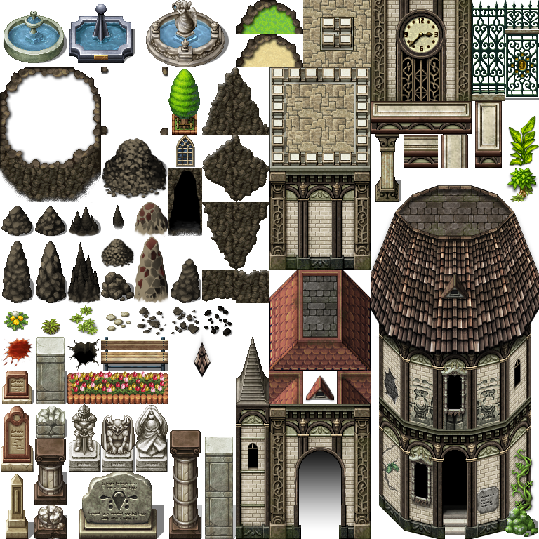 My iTech: Free 2d GameAssets - High Definition Tilesets,CHaracters and ...