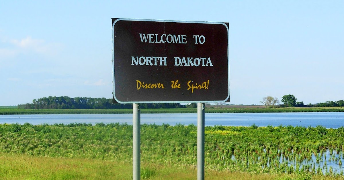 Geographically Yours Welcome: North Dakota (Fairmount)