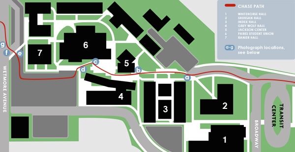 The Clog: Chase on campus mapped out