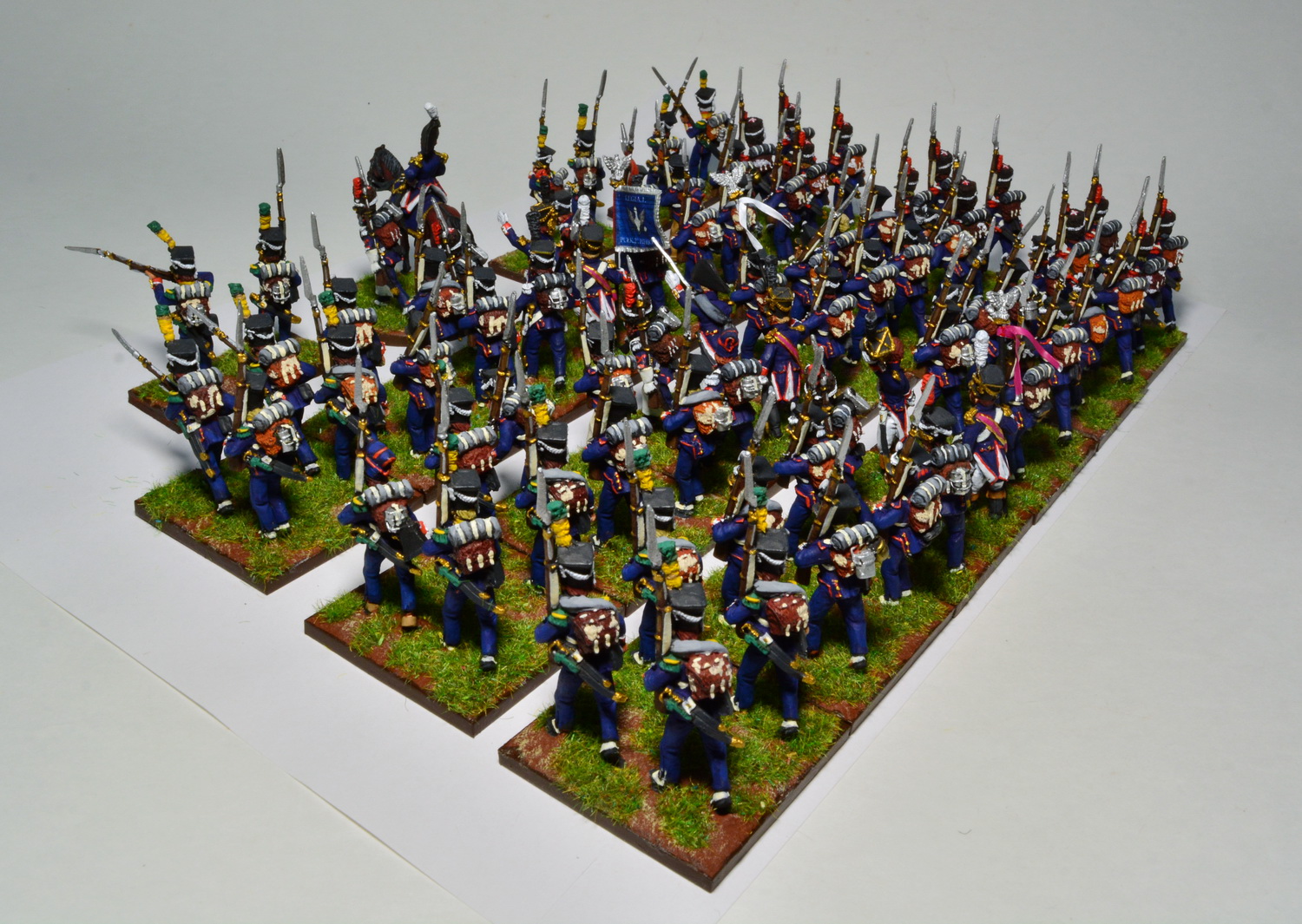 Austria and Russia - Napoleonic wars. Wargame 28mm, : 2rd Infantry ...