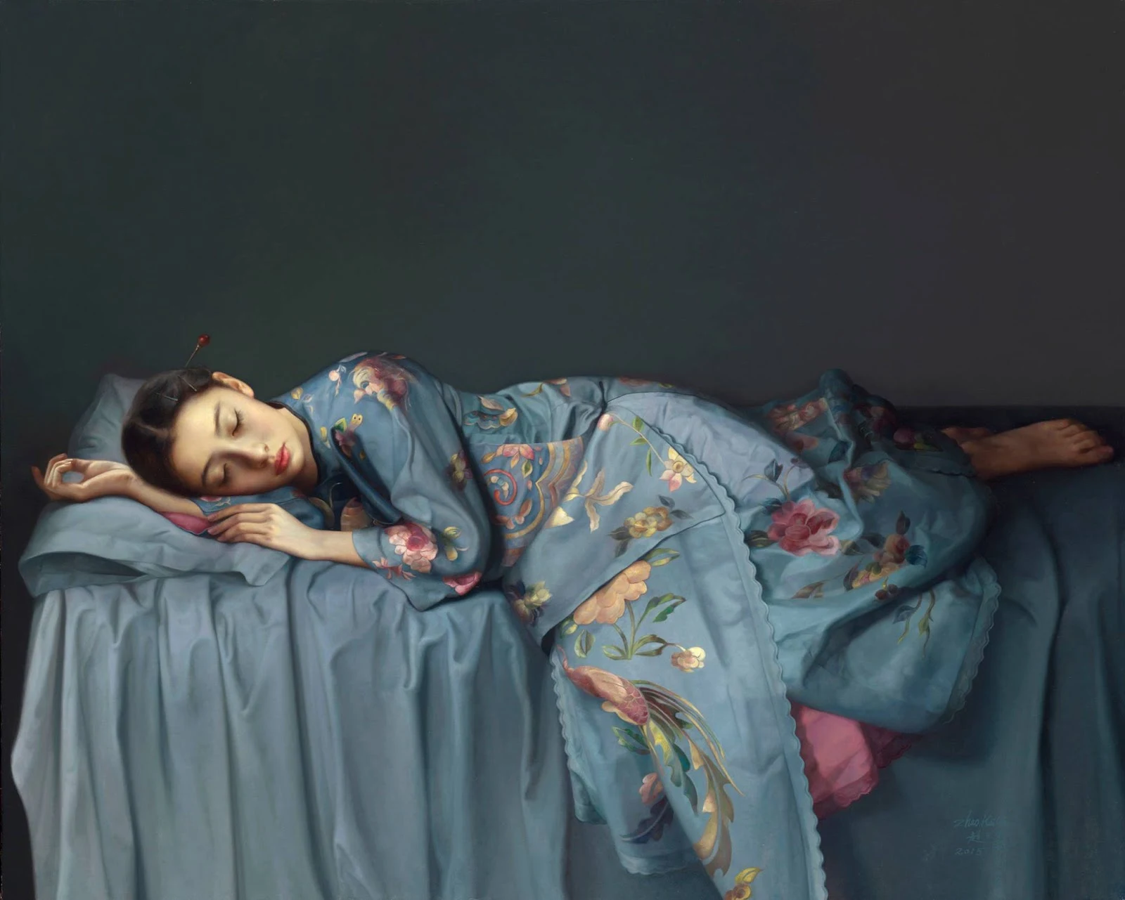 Zhao Kailin 赵开霖, 1961 | Figurative /Portrait painter | Tutt'Art ...