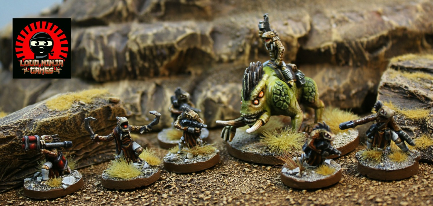 Alternative Armies: BEAST Mutant Bulls 15mm scale from Loud Ninja Games