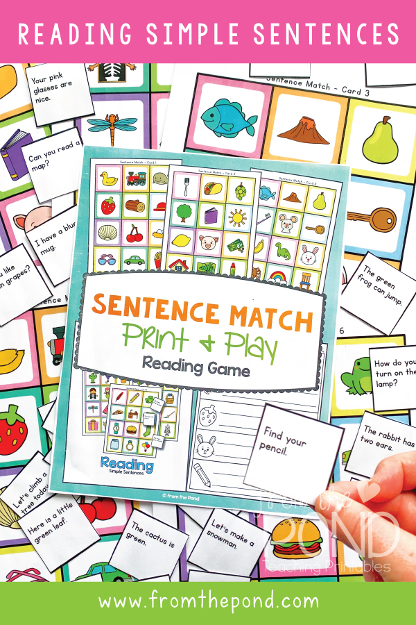 Reading Simple Sentences | From the Pond
