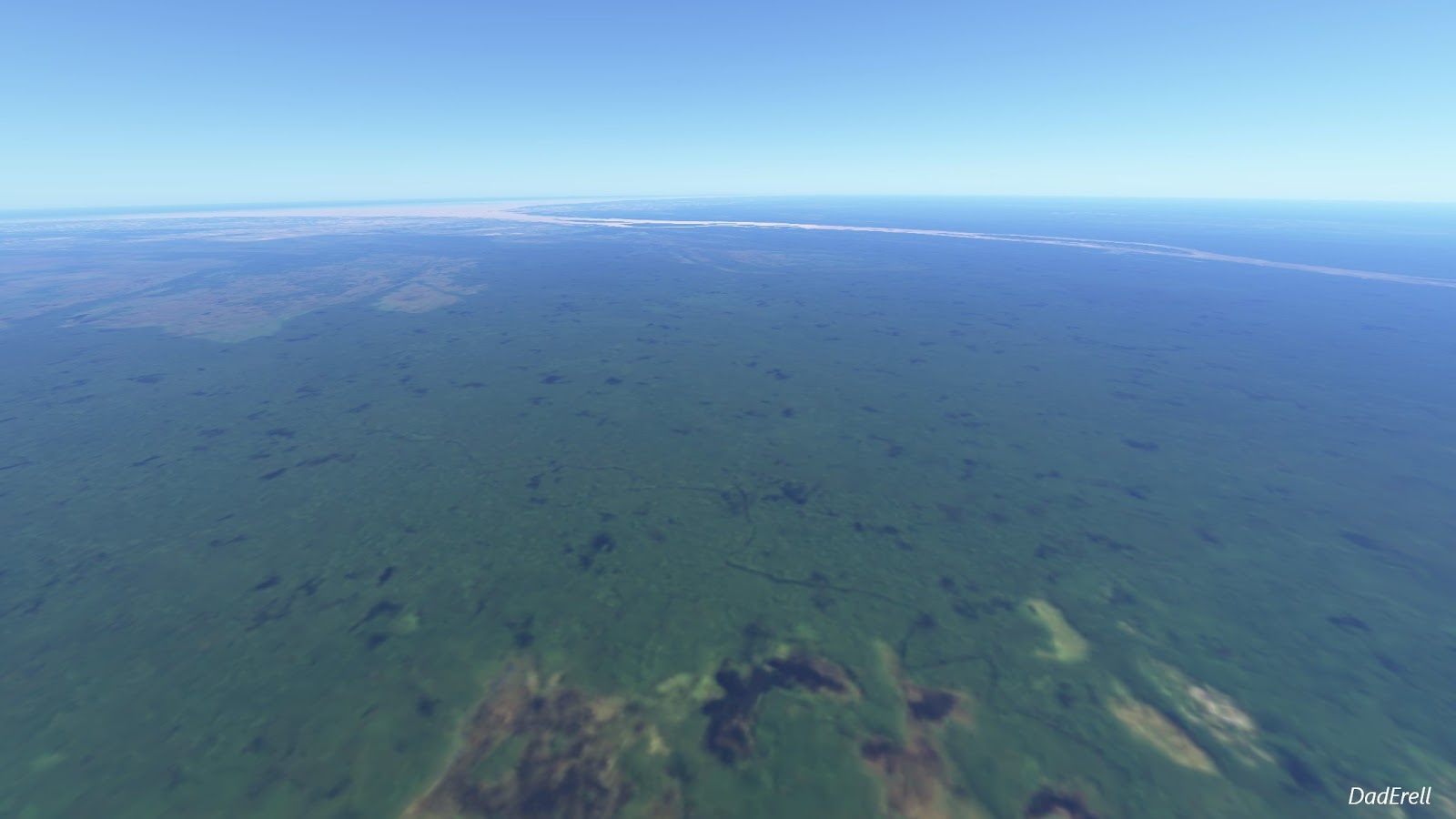 photos-enflanant: En longeant la Forêt Amazonienne - Infinite-Flight 2019