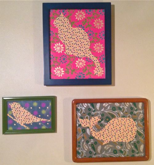 MrsMommyHolic: Patterned Silhouette Art