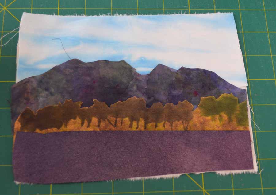 sew sew art: Second new landscape