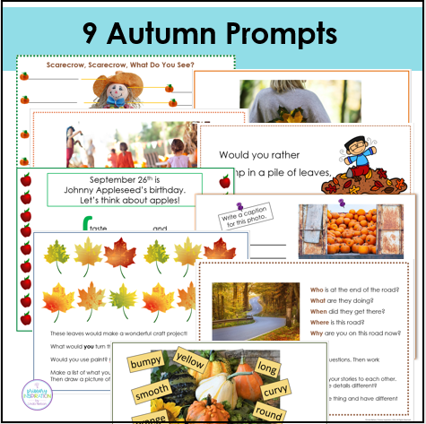 Primary Inspiration: Free Picture Prompts for Fall Writing