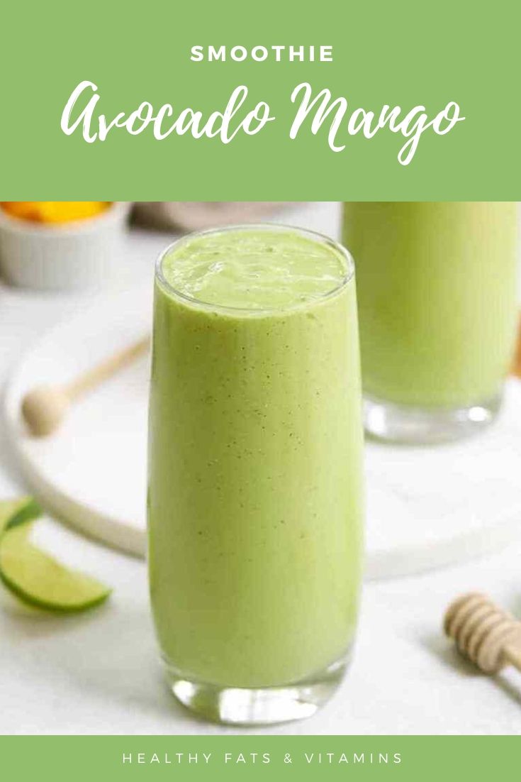 Mango avocado smoothie recipes