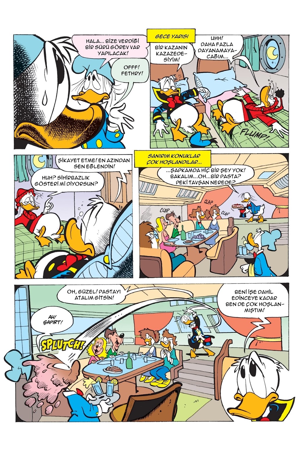 Donald DUCK Varyemez : Kaynak Çizgi diyarı : LOBADOR Paylaşımı