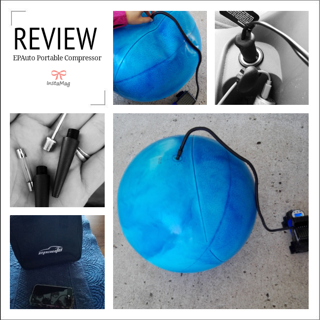 Save Green Being Green: #ad Review: EPAuto 12V 120Watt Portable Compressor