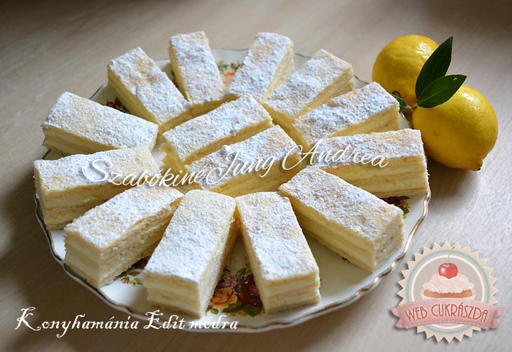 Fincsi receptek: Régimódi citromszelet