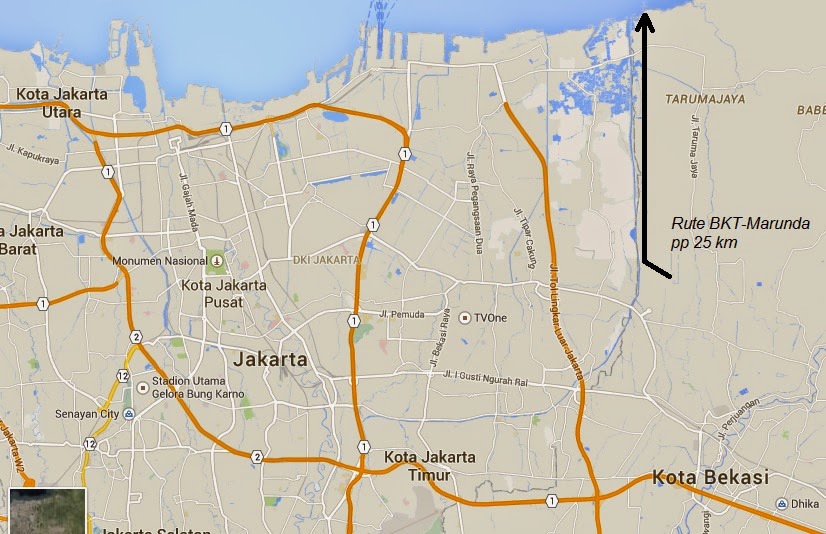 TB-Biker Community: Trek Nggowes BKT-Marunda 25 km pp 25 Oktober 2014.