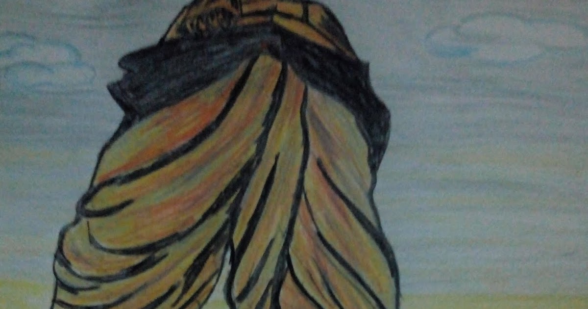 Sardar patel-statue of unity drawing