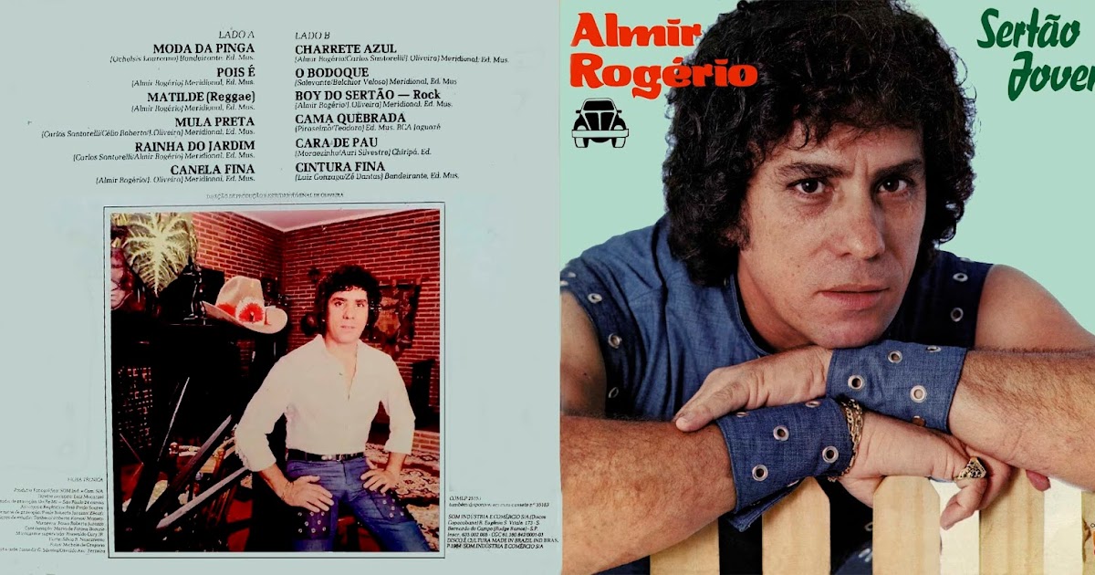 Vinil Campina: Almir Rogério - 1984 - Sertão Jovem