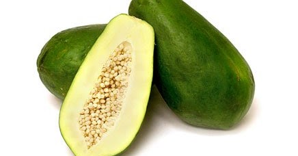 Recettes de Mayotte: Papaye verte en sauce