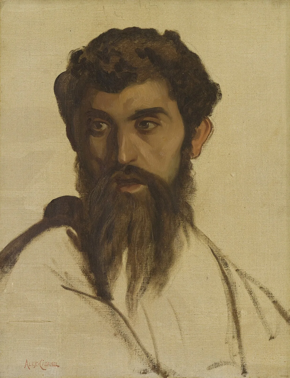 Alexandre Cabanel | Adam, study for Paradise Lost, 1867 | Masterpiece ...