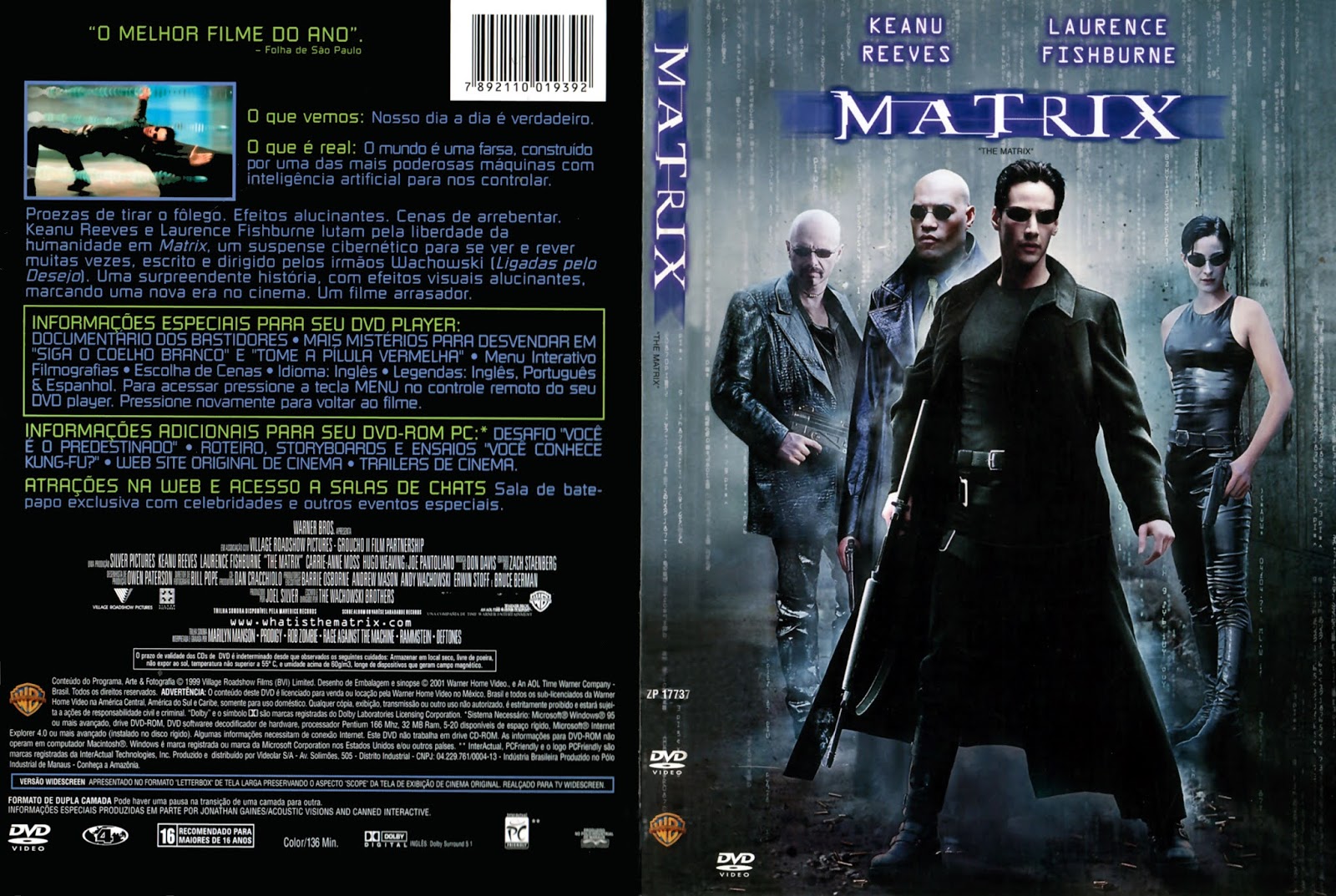 MUNDO DAS CAPAS BR: Coleção Matrix