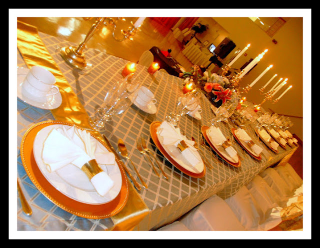 Catering By Robert . Event Concepts : Head Tables That Make a Statement
