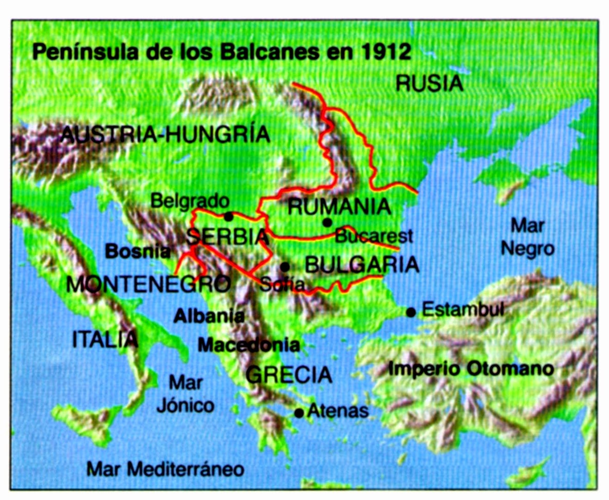 Las guerras balcánicas 1821 - 1913