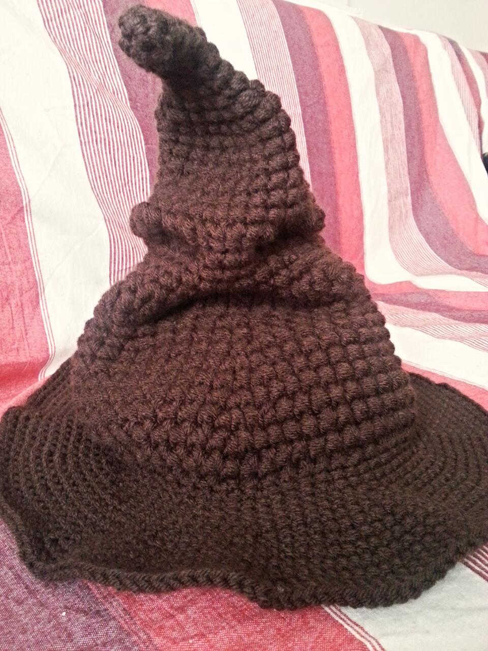 Lariath- Live a Little.: Crochet Sorting Hat