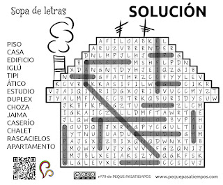 Peque-pasatiempos: Sopas de letras