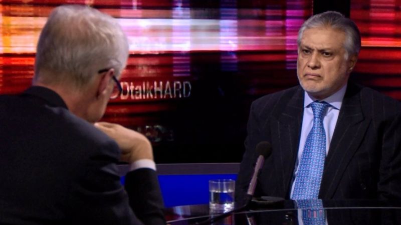 Current Affairs: Stephen Sackur HardTalk with Ishaq Dar.