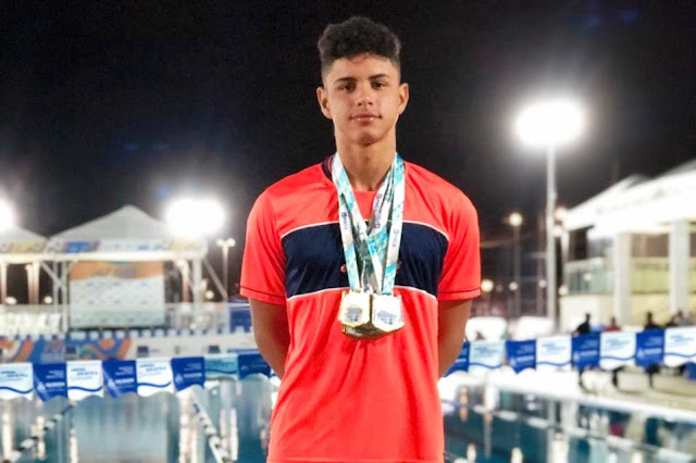 Mateus Lopes é destaque na Copa CBC-CBDA - Natação do RN