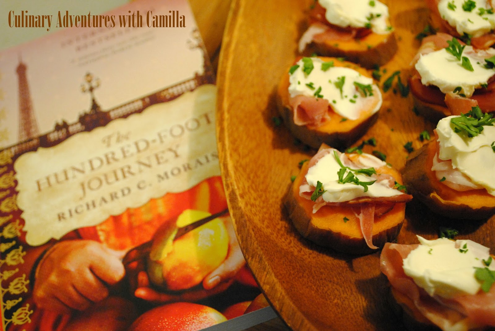 Sweet Potato Canapés for The Hundred-Foot Journey {From Page to Plate}