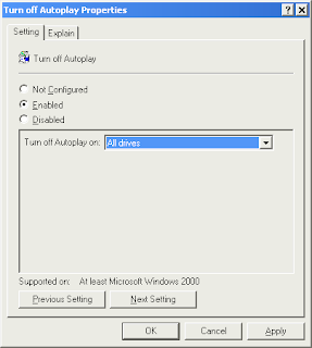 .Tips and Trick: Disable Autorun on USB