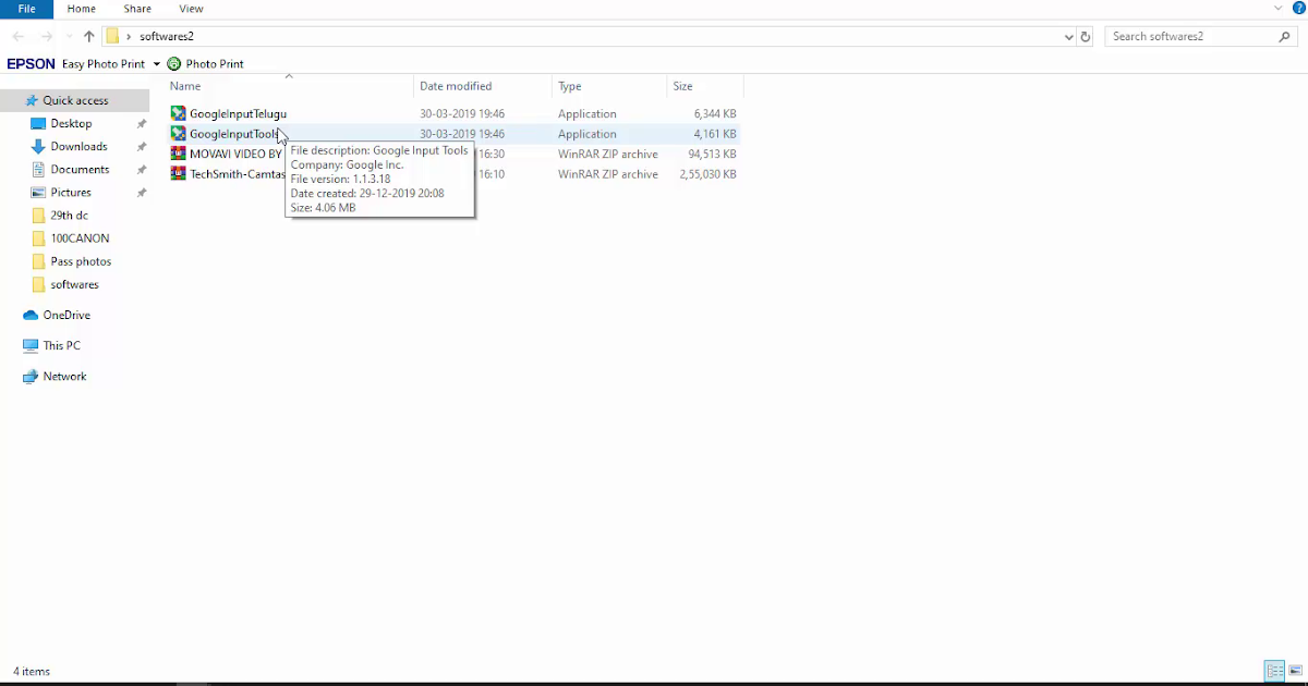 GOOGLE TELUGU INPUT TOOL