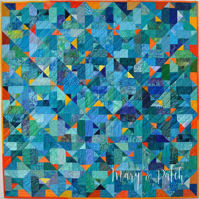 Jungle Rain Quilt Pattern | Mary & Patch