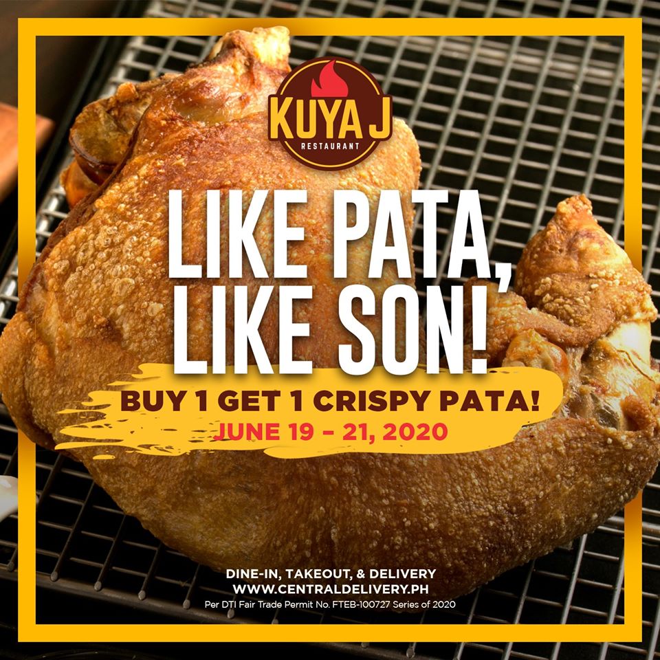 Manila Shopper: Kuya J 50% OFF Bida Bundle Promo & Buy1 Get1 Crispy ...