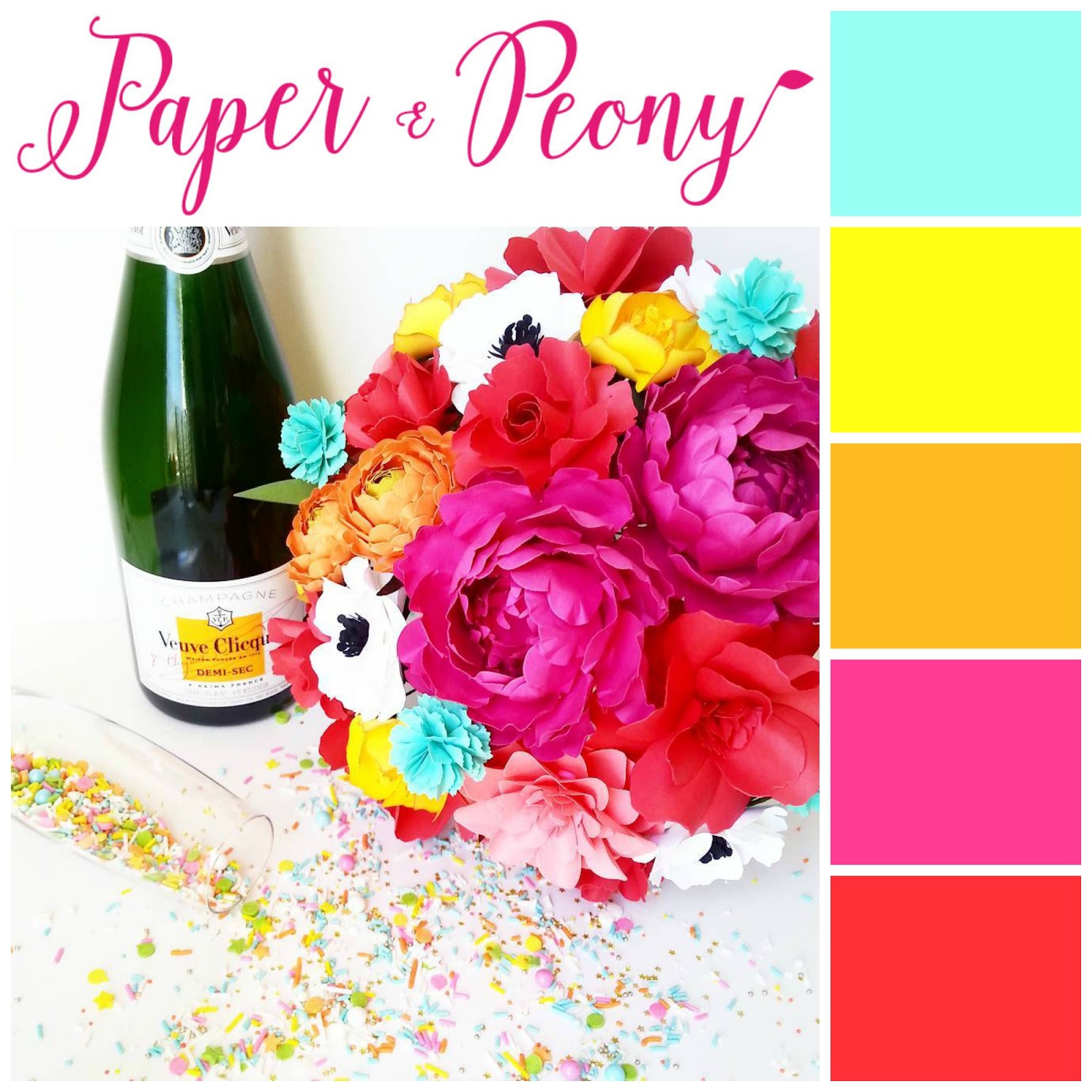 Book Deal & Color Palette by Paper & Peony