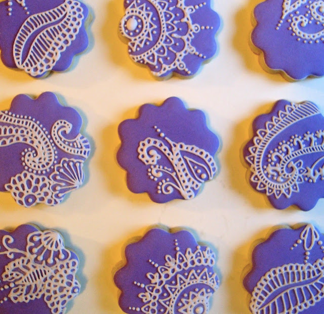 Sugar Bea's Blog: Henna Cookies