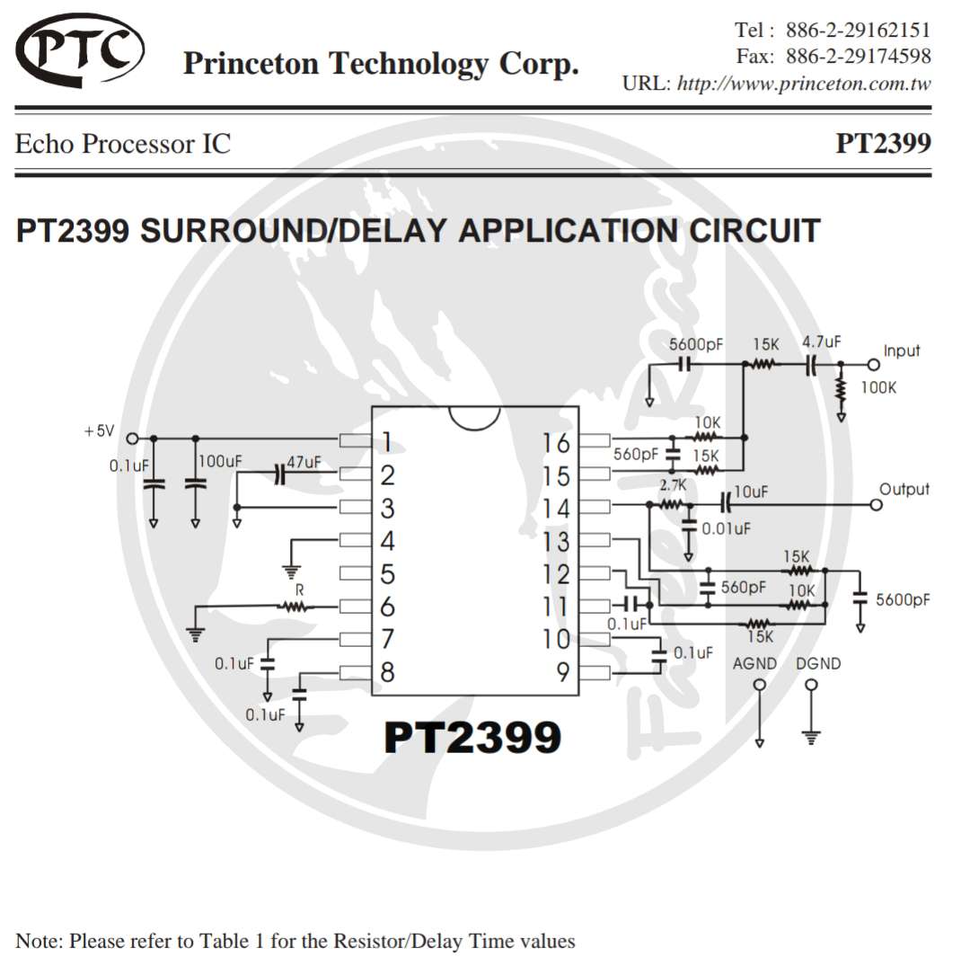 Membuat echo atau delay surround menggunakan IC PT2399 - Fareed Read's Blog