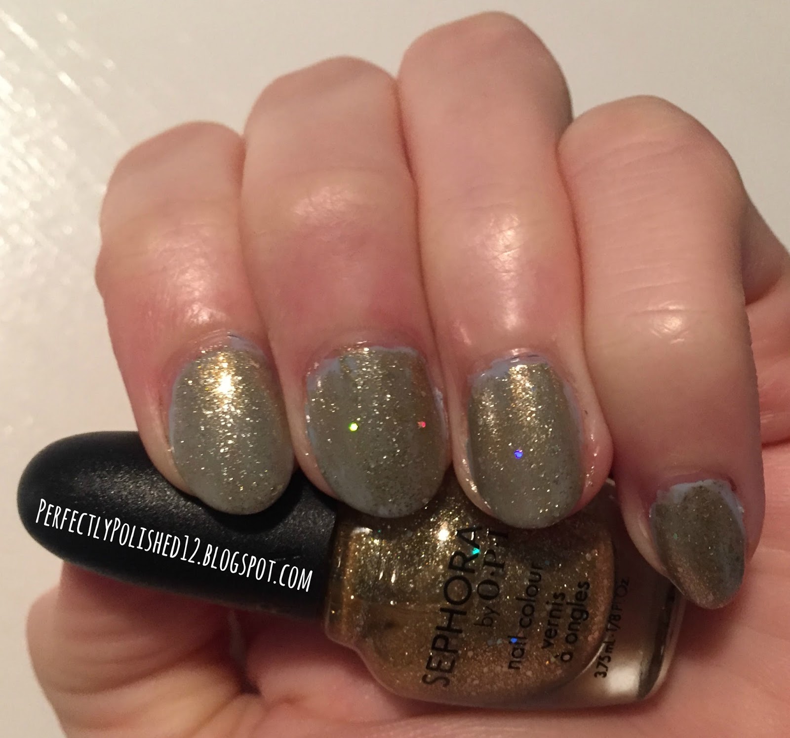 Perfectly Polished 12: Sephora by OPI "Looks Like Rain, Dear"