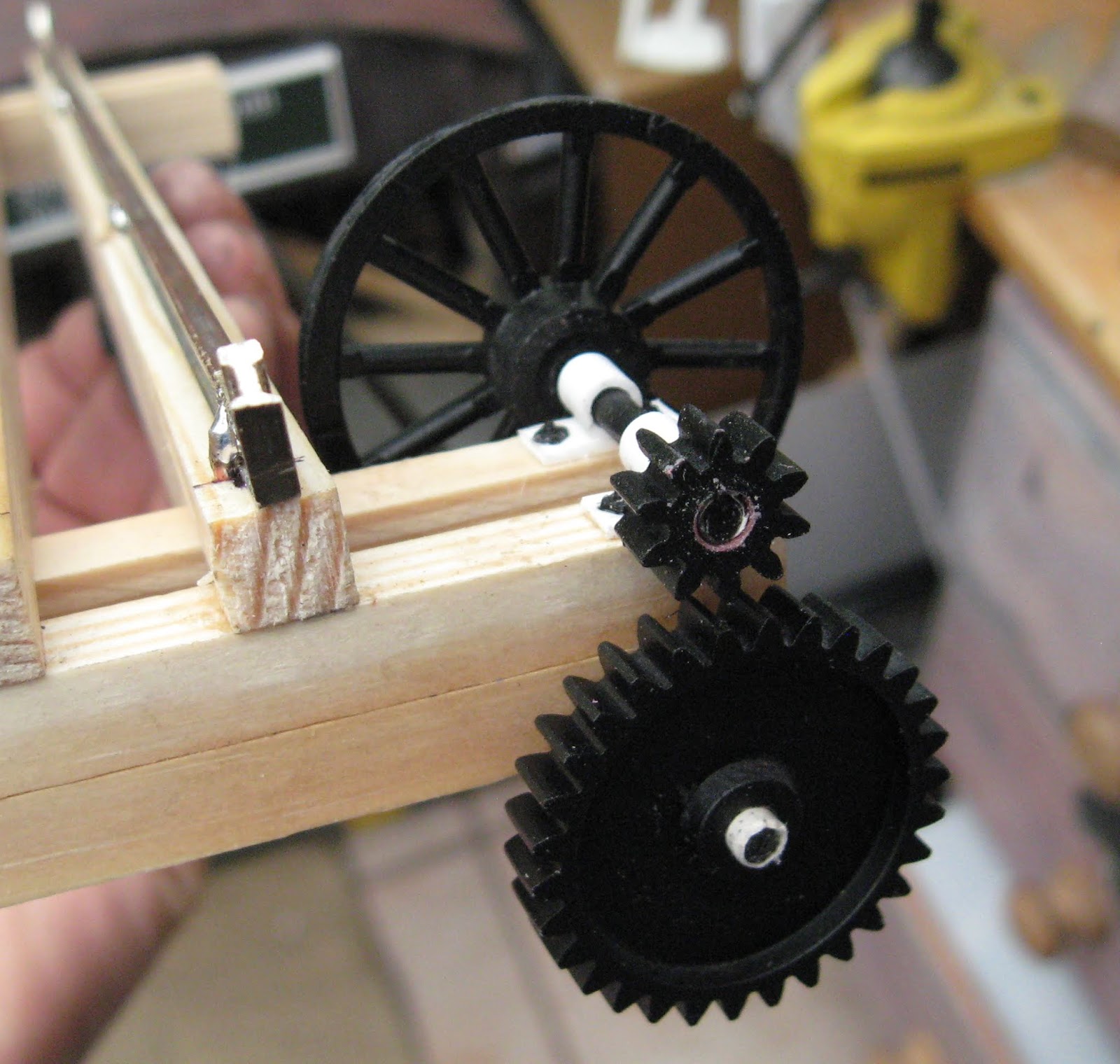 Peckforton Light Railway: How I constructed a timber gantry crane