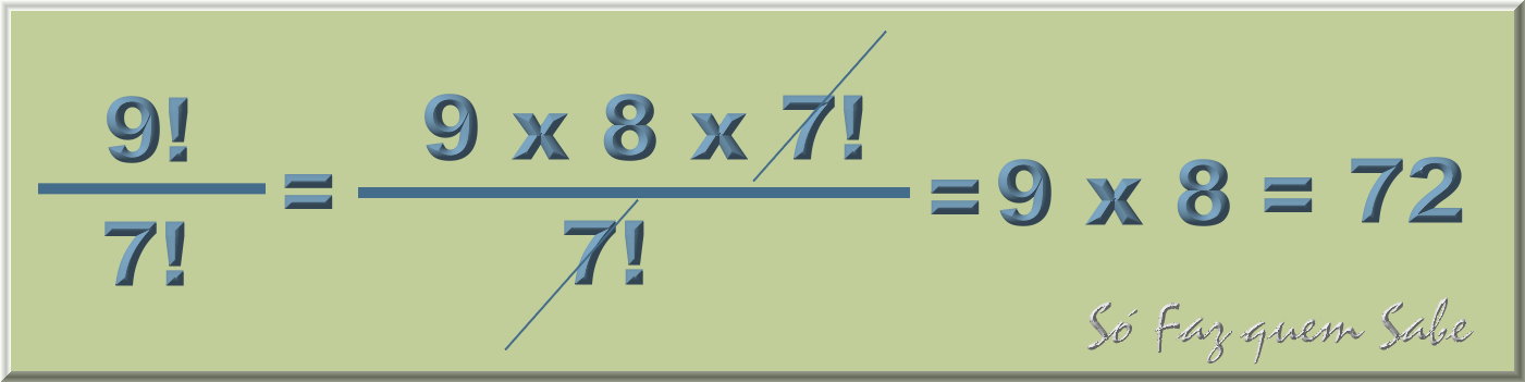 A Notação Fatorial - n! – O que é, e como calcular um fatorial - Só Faz ...