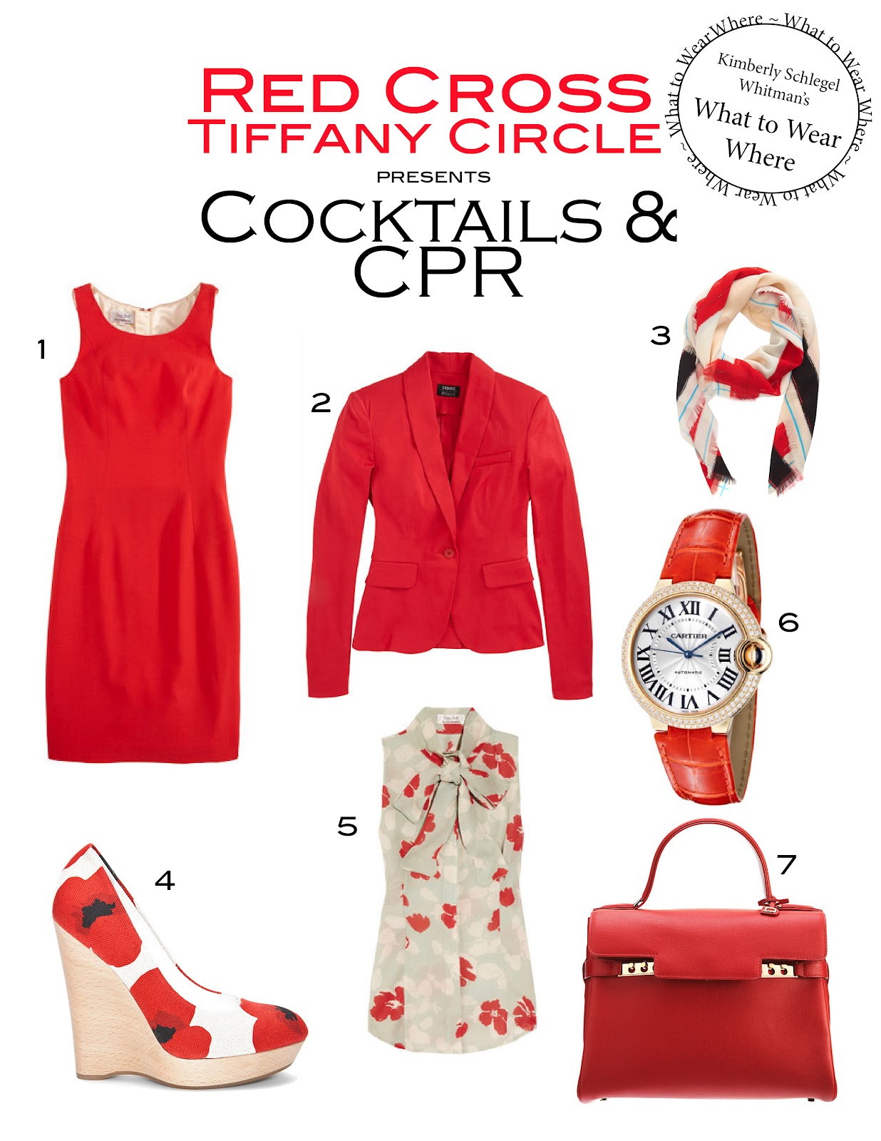 RSVP Calendar: What to Wear Where: Red Cross Tiffany Circle Presents ...